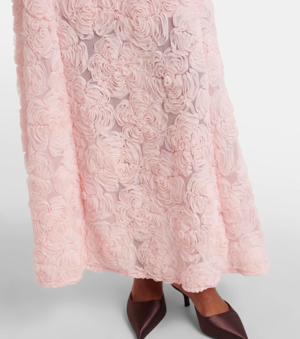 Rotate Floral mesh maxi dress ROTATE Birger Christensen