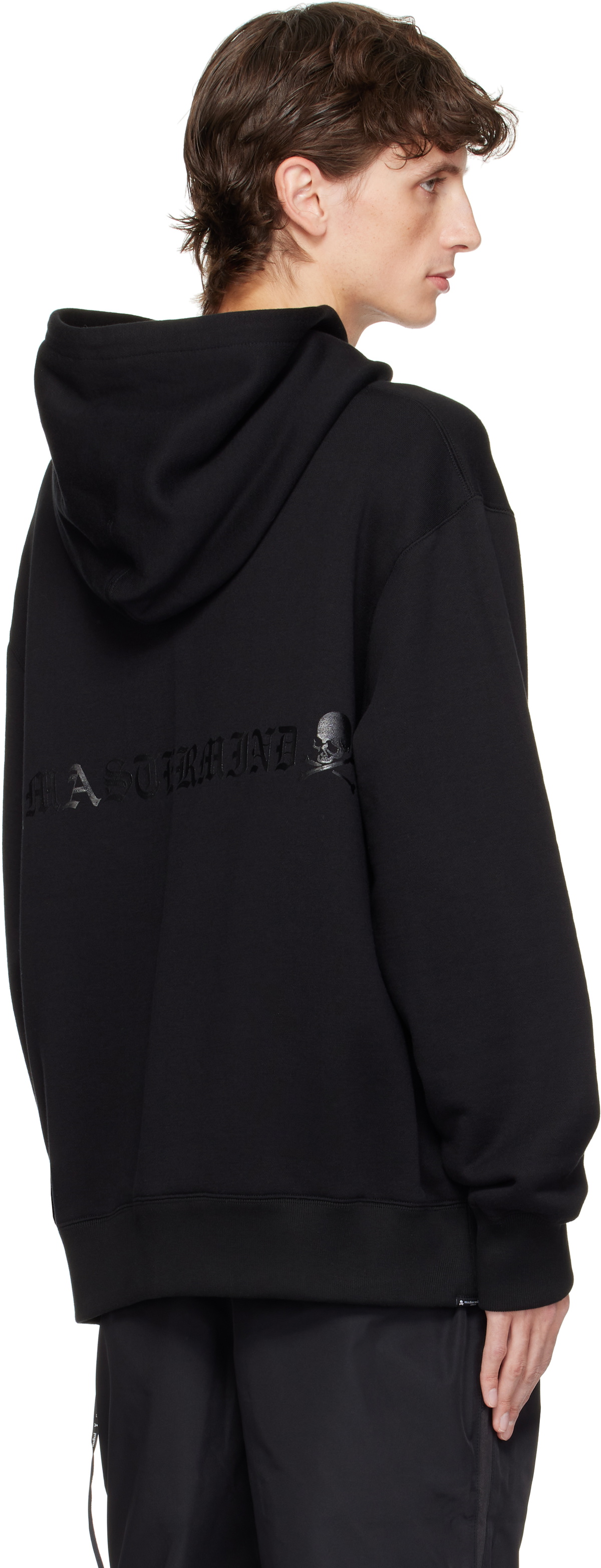 mastermind JAPAN Black Loopwheel Hoodie mastermind JAPAN