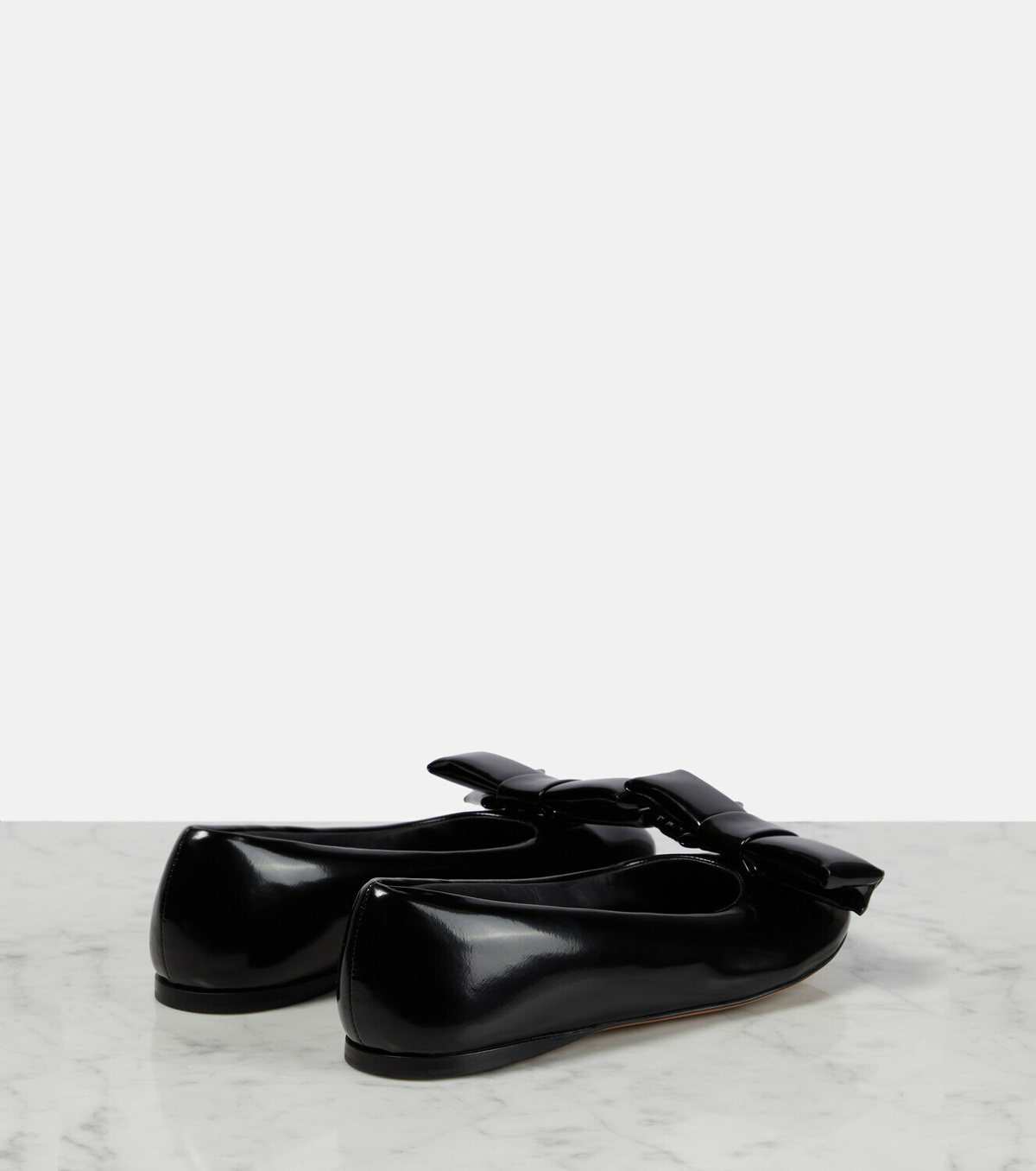 Loewe Puffy patent leather ballet flats Loewe