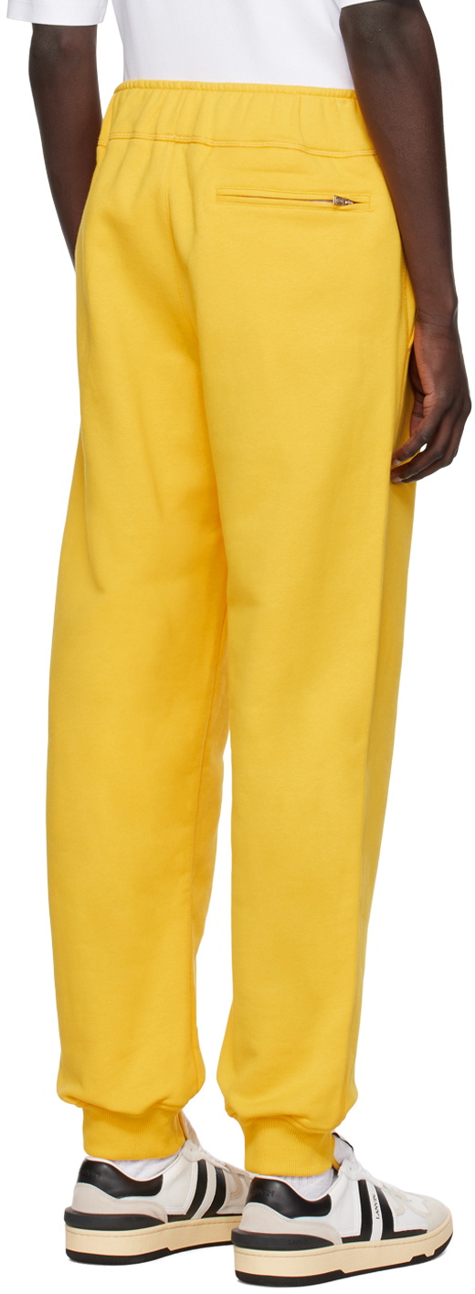 Lanvin Yellow Elasticized Sweatpants Lanvin