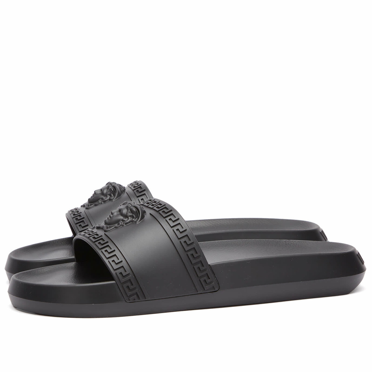 Versace Men's Medusa Slide in Black Versace