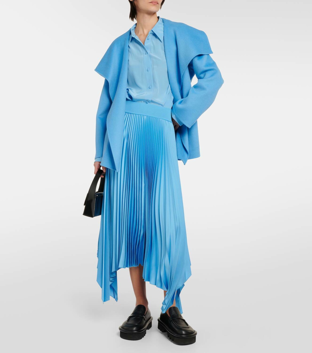 Joseph Ade plissé midi skirt Joseph