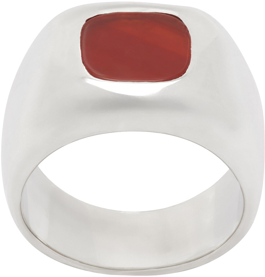 Sophie Buhai Silver Godfather Carnelian Ring Sophie Buhai