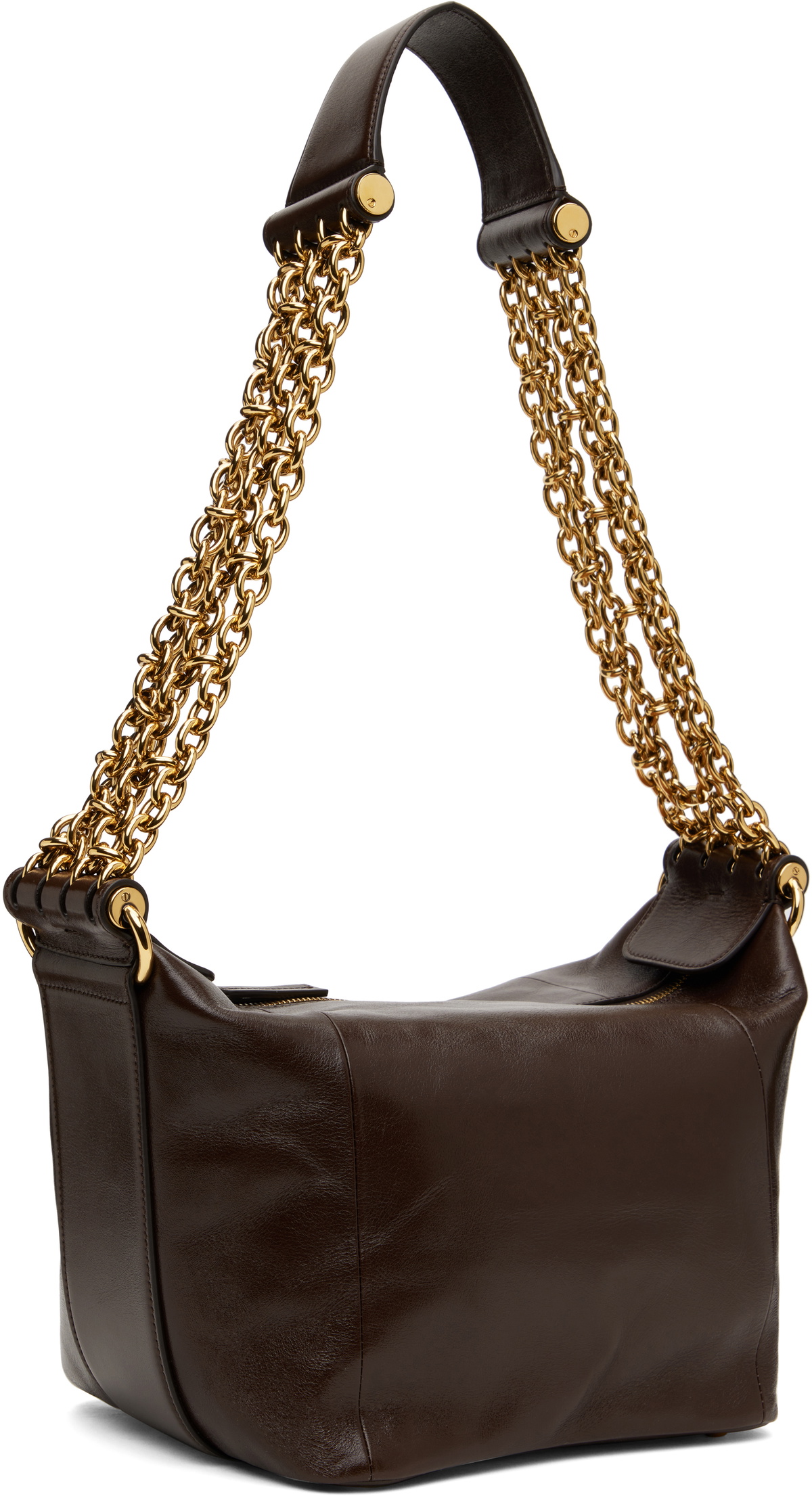 Chloé Brown Camera Chain Bag Chloe