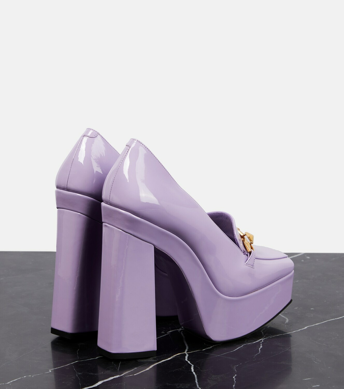 Jimmy Choo - Diamond Tilda embellished patent leather pumps Jimmy Choo