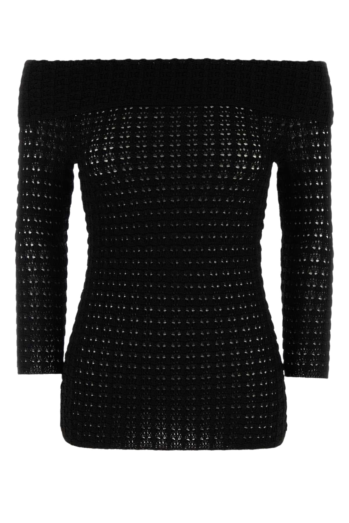 Isabel Marant Black Crochet Dermotte Sweater Isabel Marant