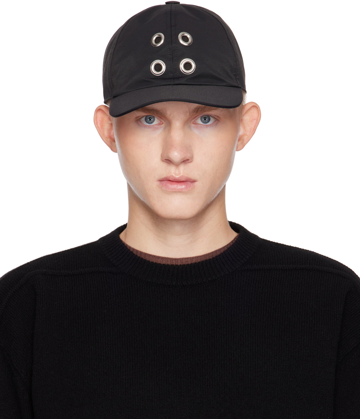 Rick Owens DRKSHDW Black Porterville Baseball Cap Rick Owens Drkshdw