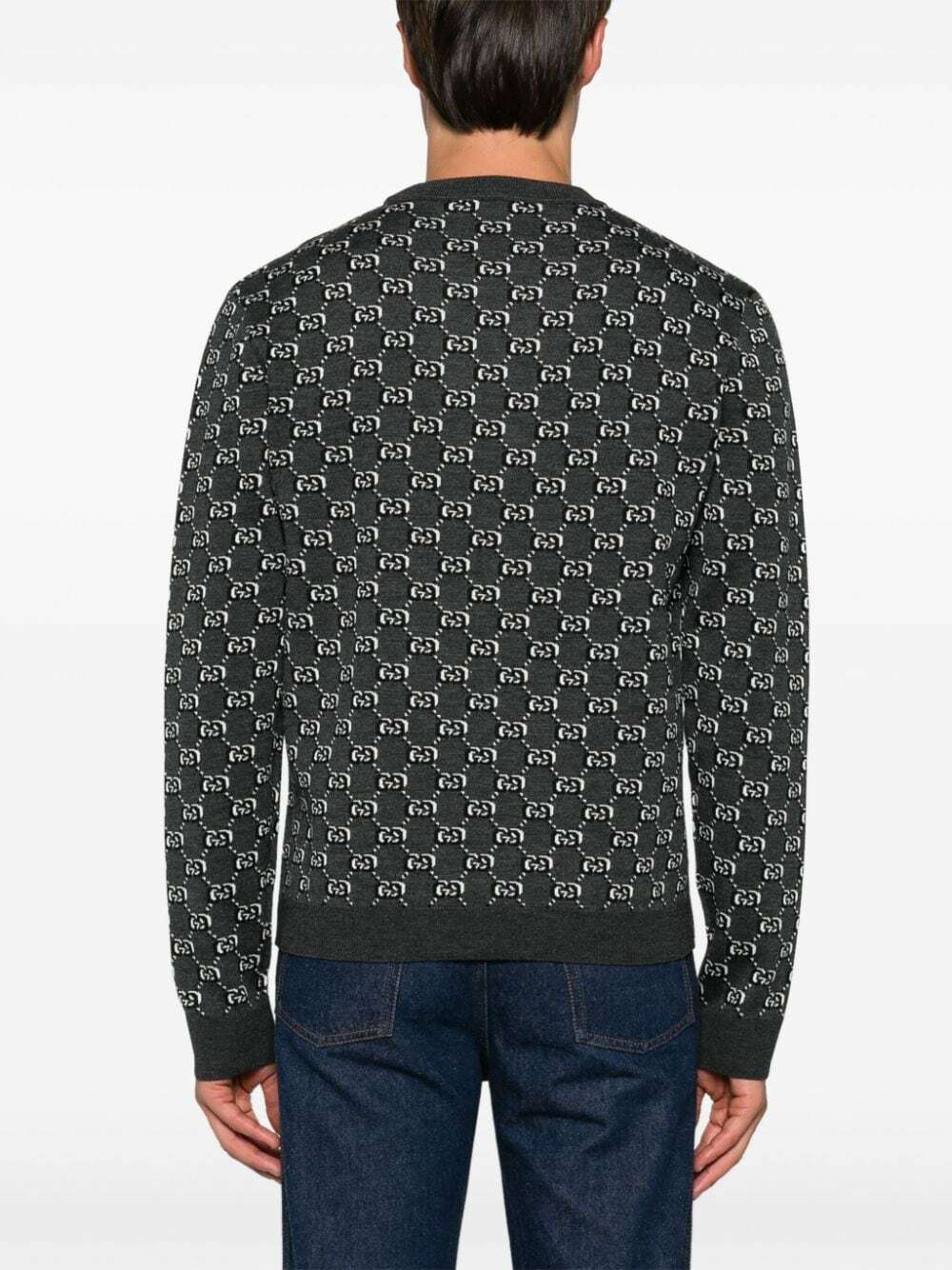 GUCCI - Crew-neck Sweater With Logo Gucci