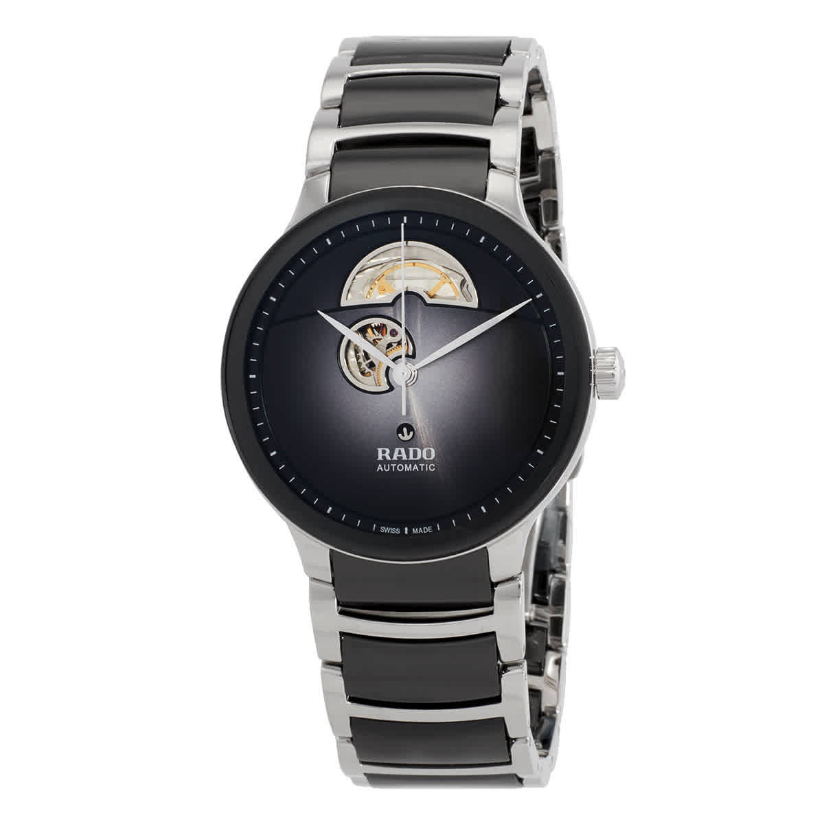 Rado Centrix Automatic Open Heart Two-Tone Unisex Watch R30012152 Rado