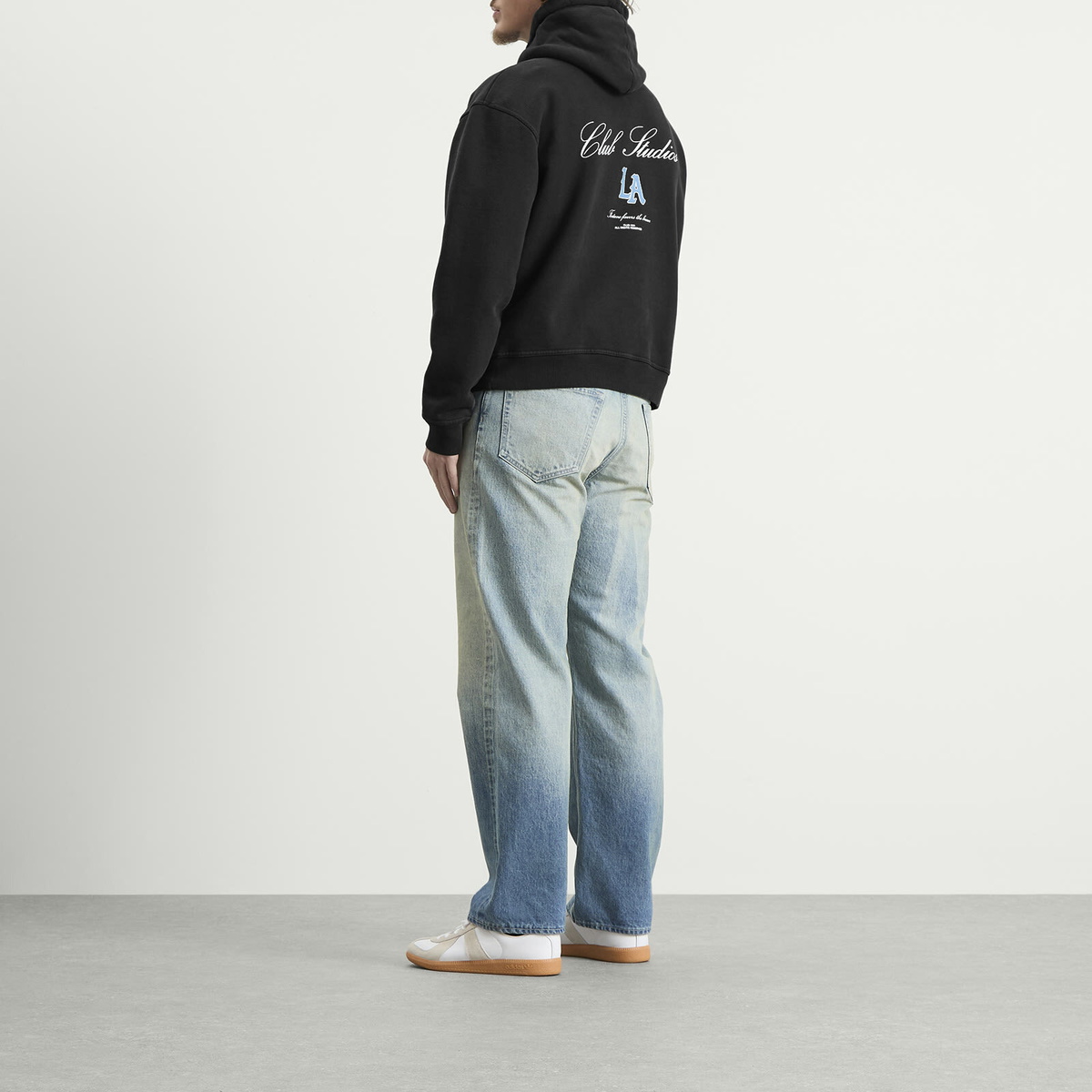 Club 1984 Men's LA Studio Hoodie in Black Club 1984