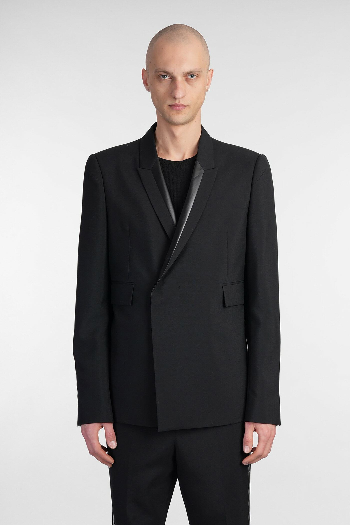 Sapio N 4 Blazer In Black Wool SAPIO