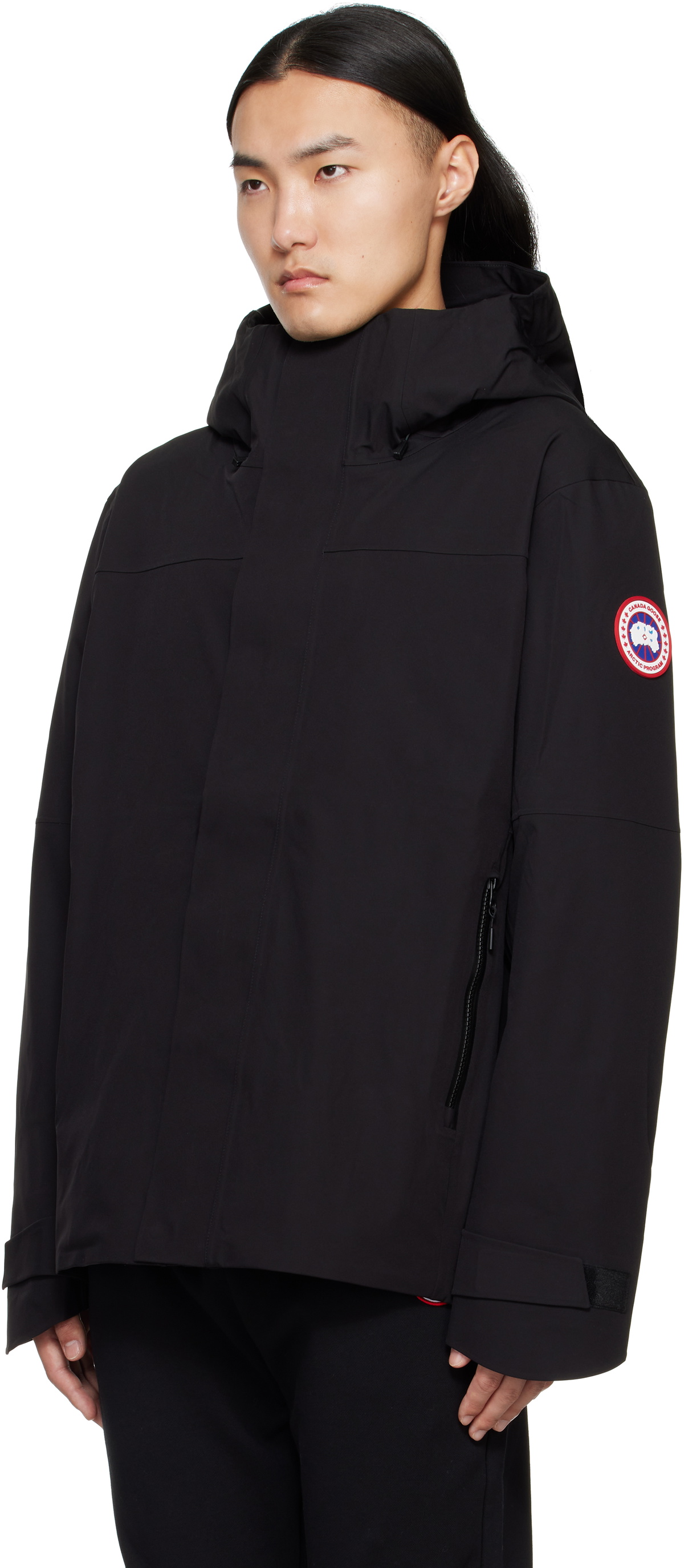Canada Goose Black Rupert Rain Jacket Canada Goose