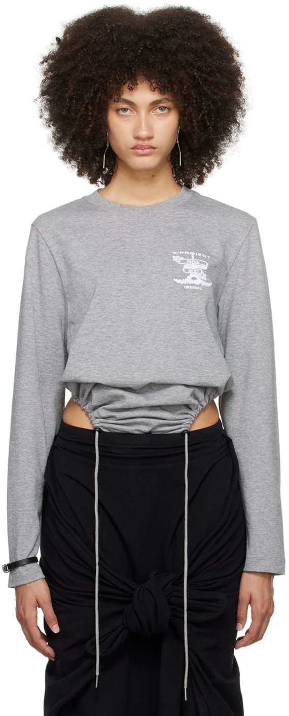 Y/Project Gray 'Paris' Best' Bodysuit Y/Project