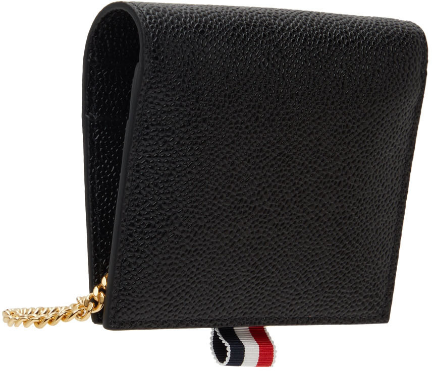Thom Browne Black Leather Shoulder Bag Thom Browne