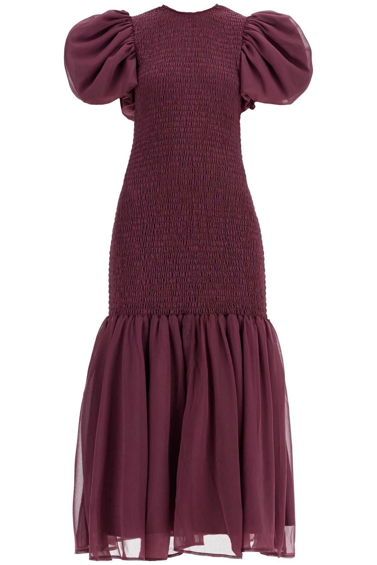 ROTATE chiffon smock dress Purple Rotate
