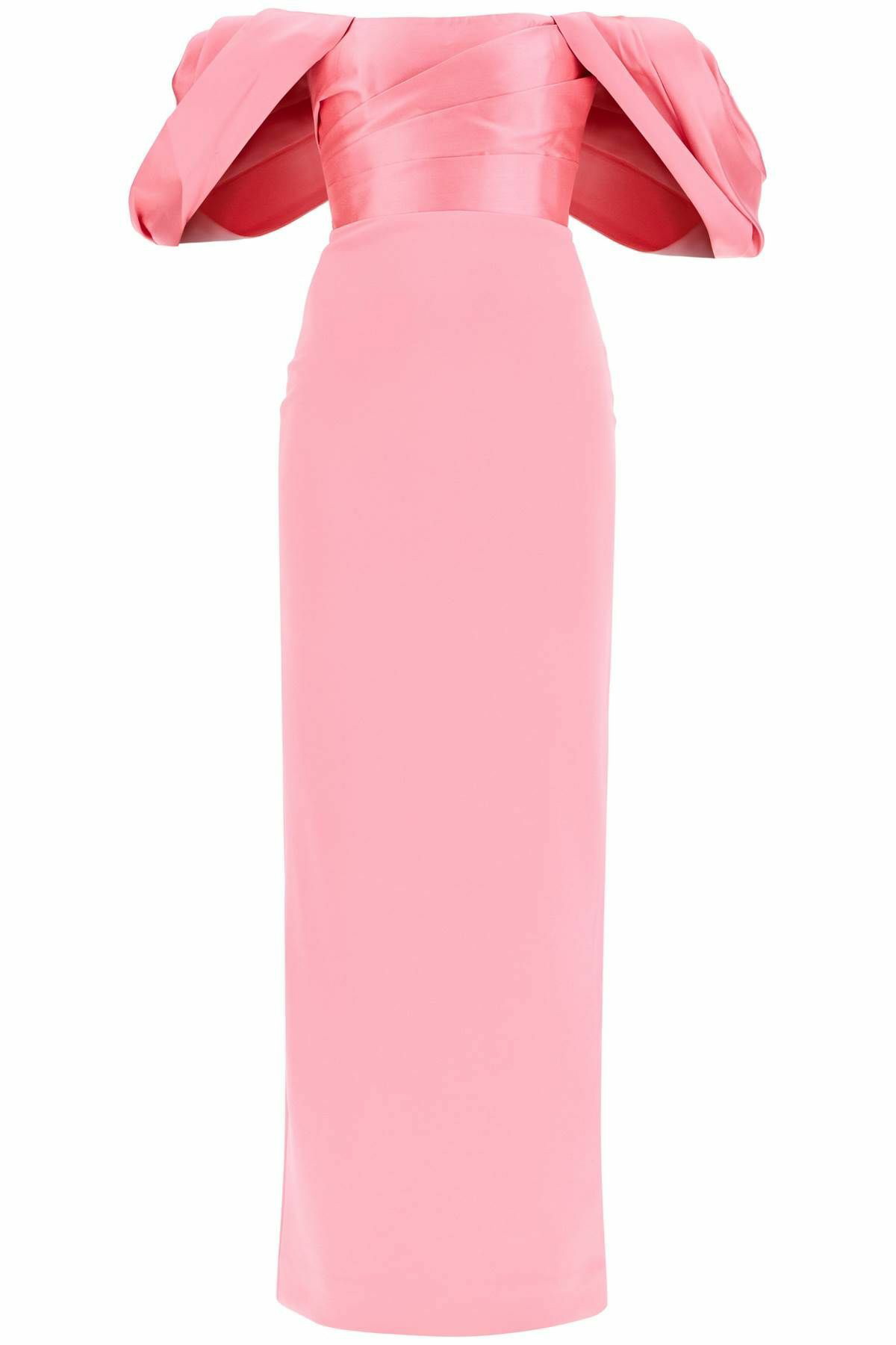 SOLACE LONDON long sian dress Pink Solace London