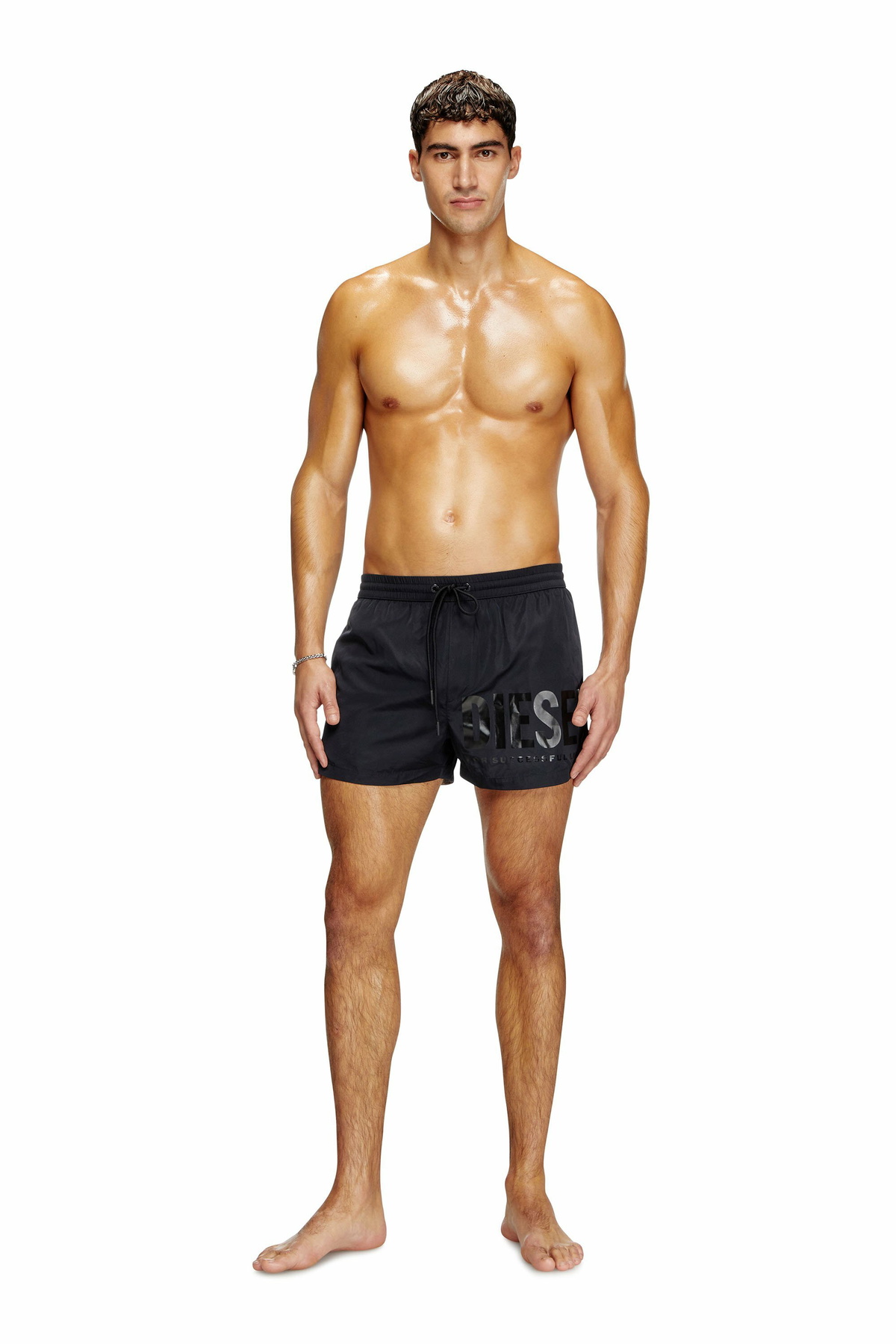 Diesel - Swim shorts Mens in Black Diesel