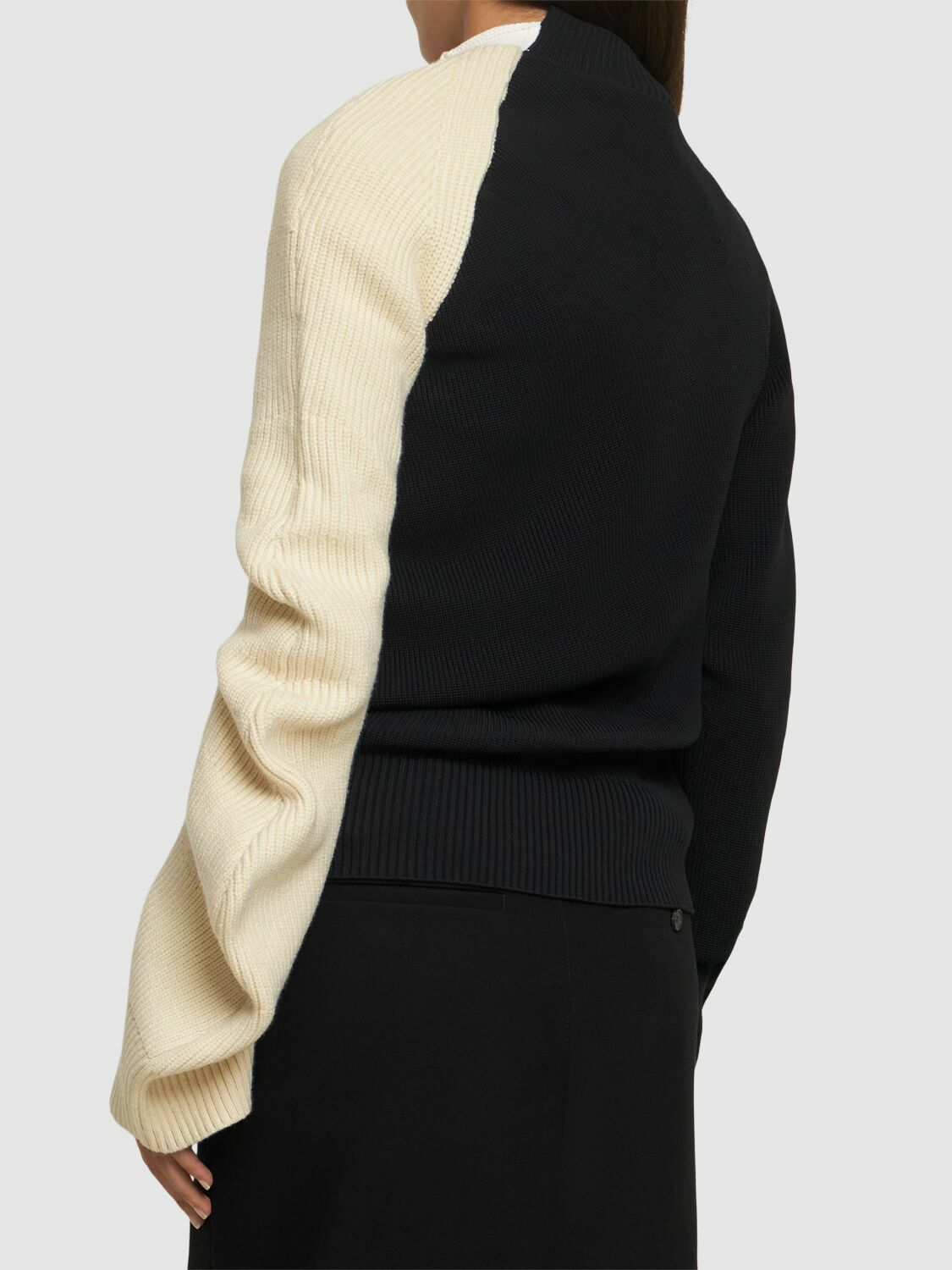 SACAI Knit Bicolor Sweater Sacai