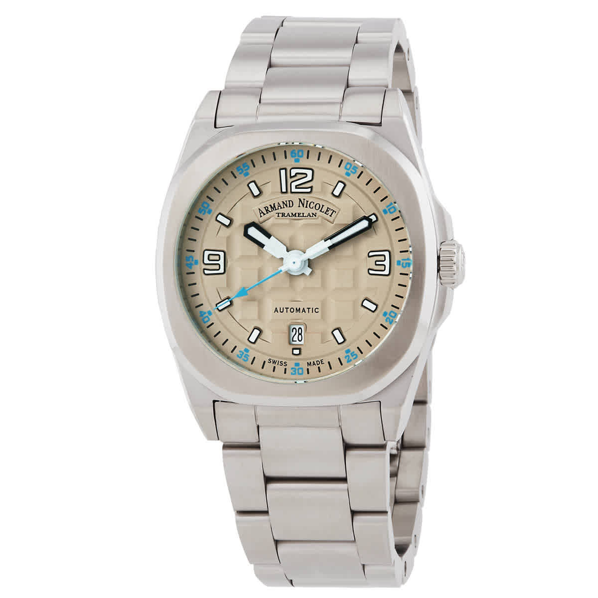 Armand Nicolet JH9 Automatic Mens Watch A660HAA-TZ-MA4670A Armand Nicolet