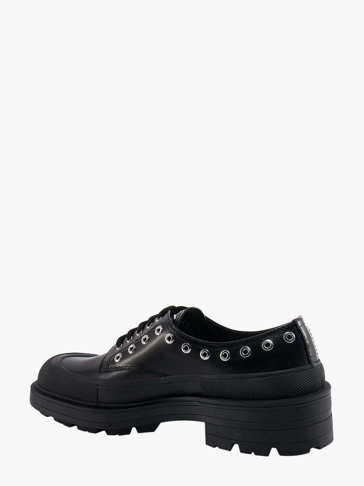 Alexander Mcqueen Lace Up Shoe Black Mens Alexander McQueen