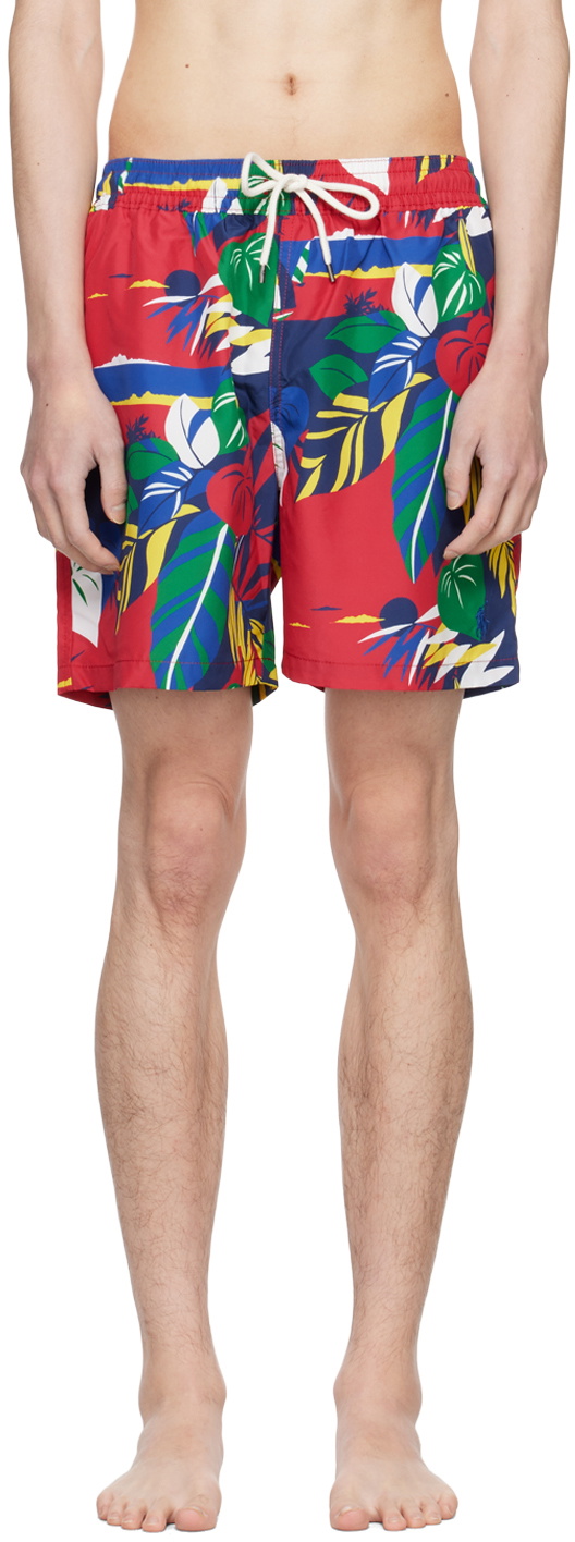 Polo Ralph Lauren Multicolor Printed Swim Shorts Polo Ralph Lauren