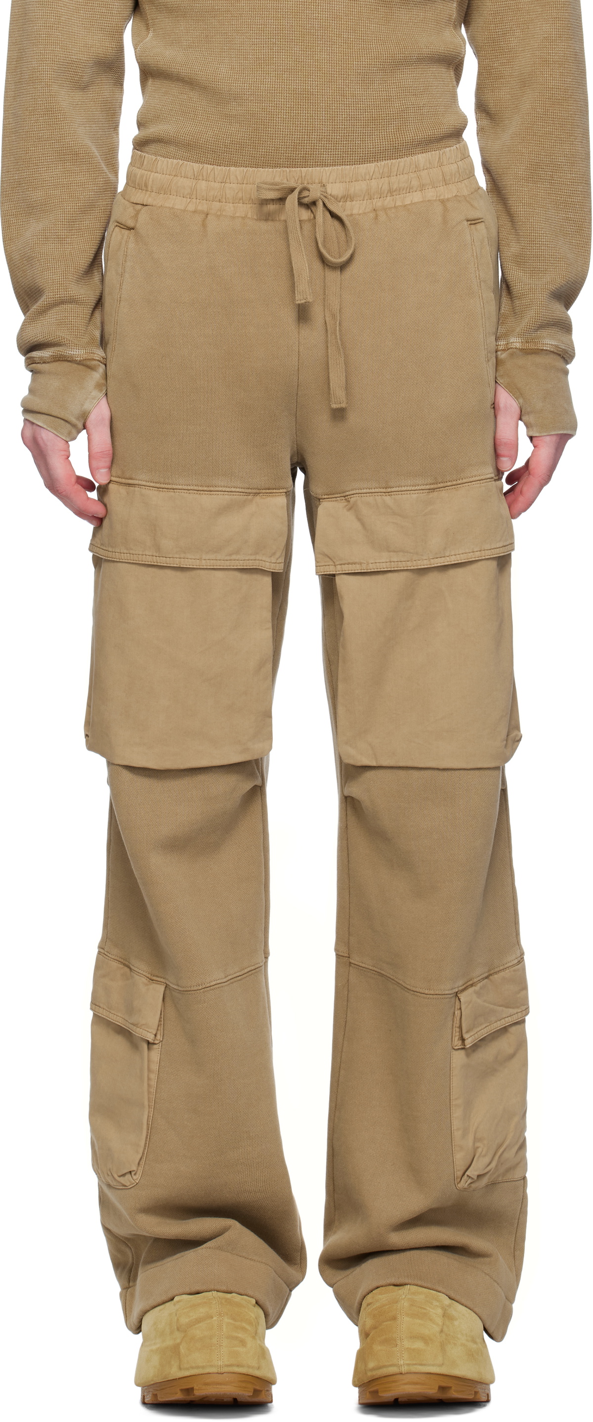 Entire Studios Beige Utility Cargo Pants Entire Studios
