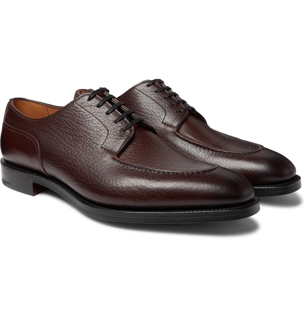 Edward Green - Dover Suede Derby Shoes - Brown Edward Green