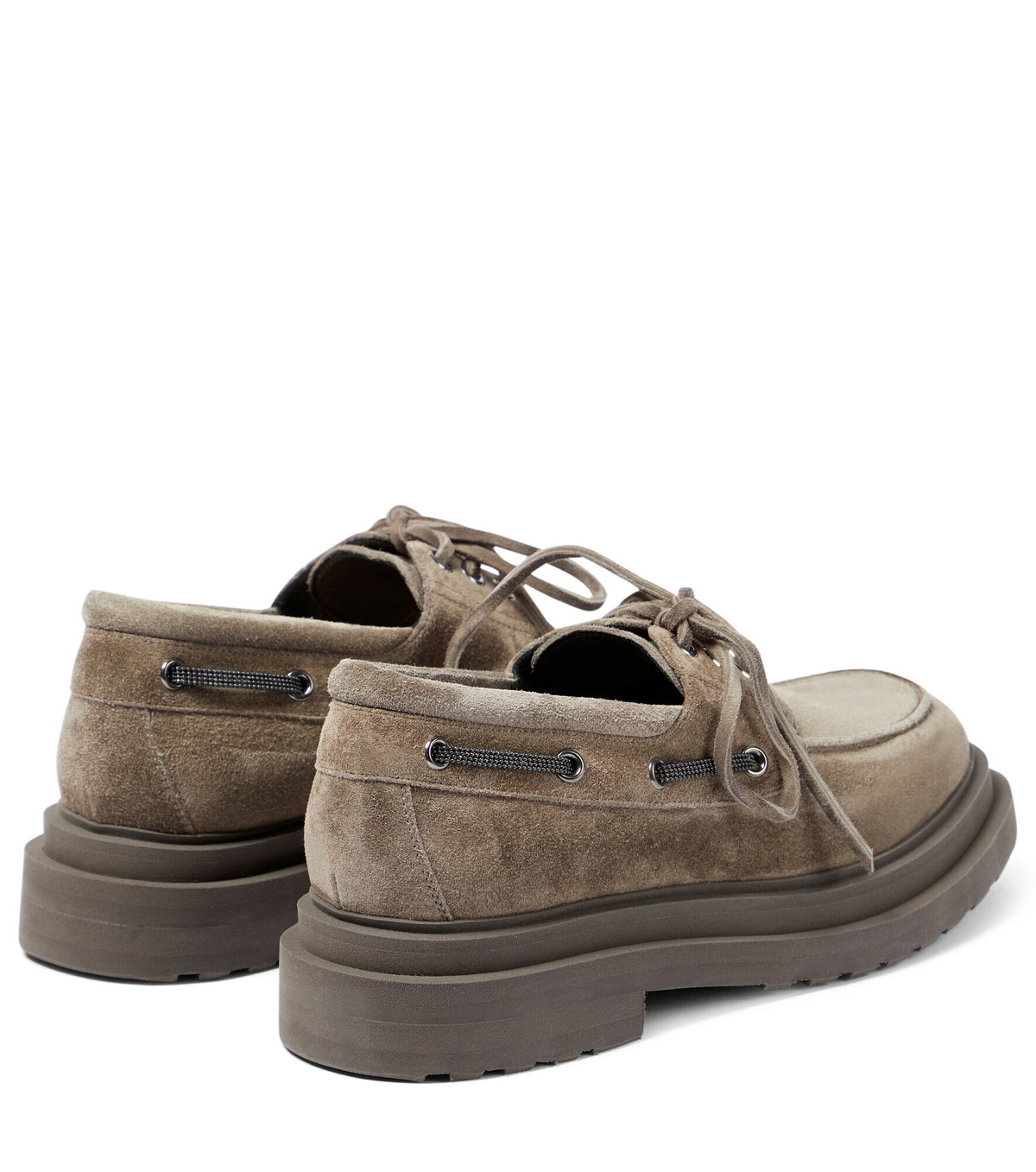 Brunello Cucinelli - Suede platforms Brunello Cucinelli