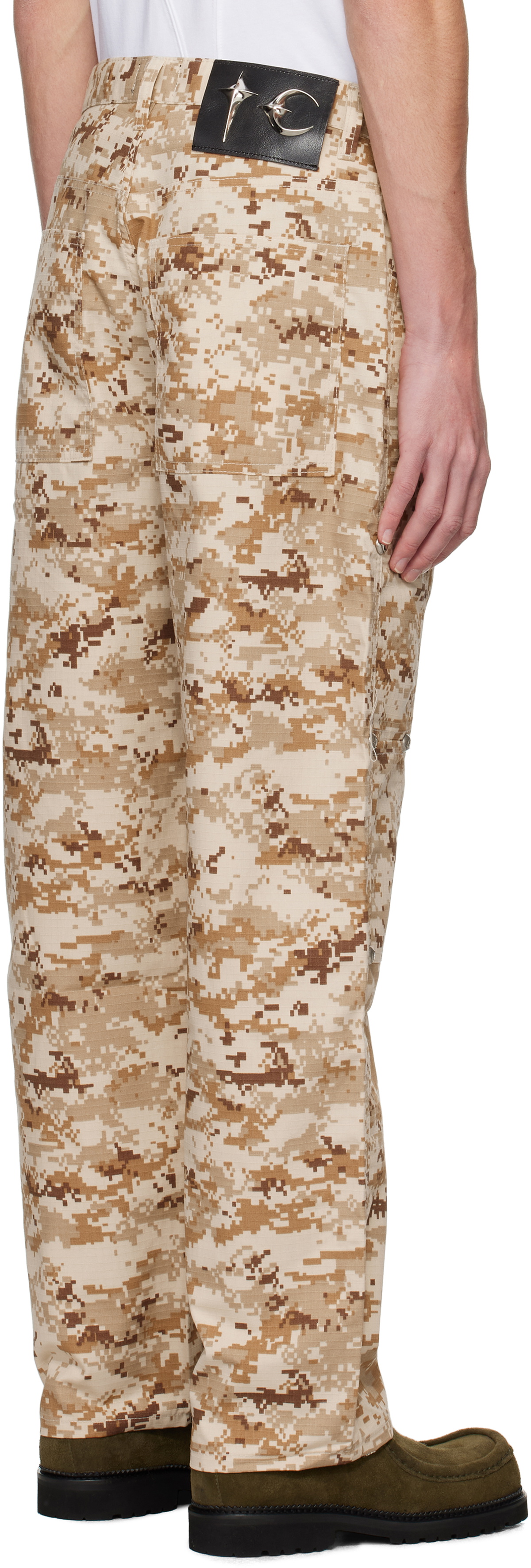 Thug Club Beige Bio Soldier Trousers Thug Club