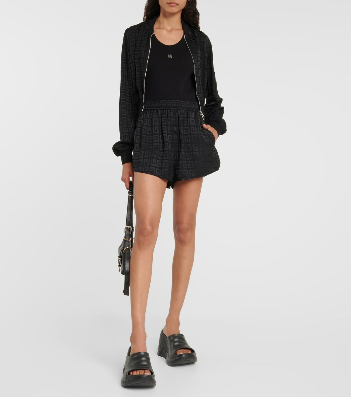 Givenchy 4G jacquard varsity jacket Givenchy