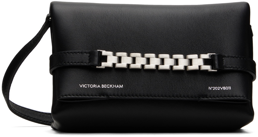 Victoria Beckham Black Mini Chain Pouch Victoria Beckham
