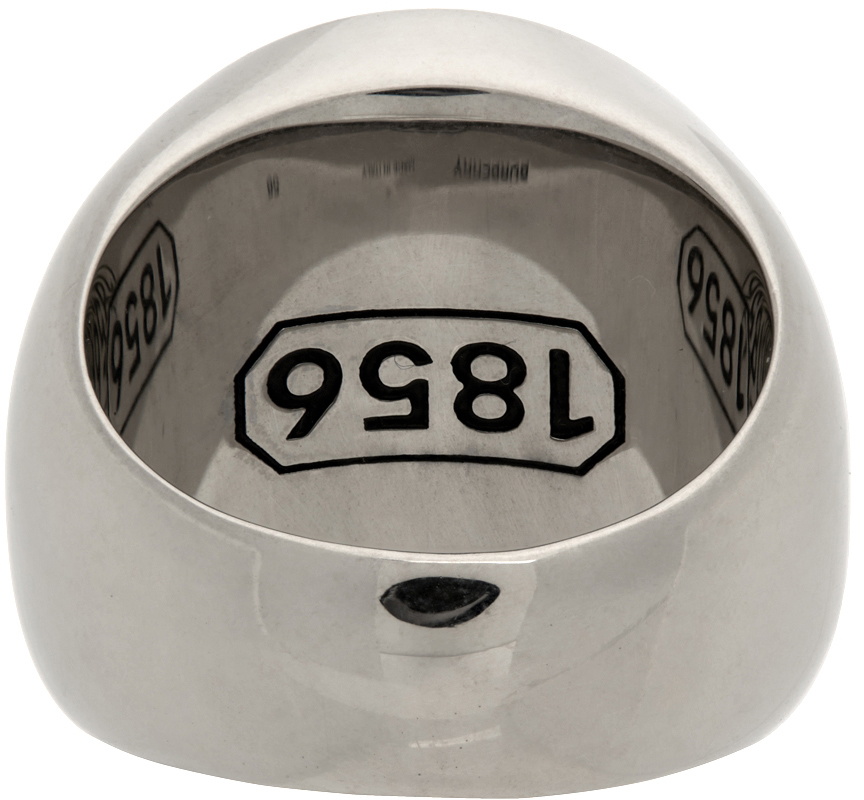 Burberry Logo Graphic Signet Ring Burberry