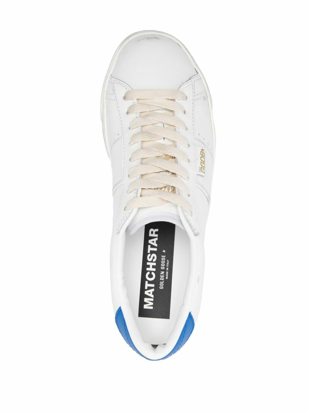 GOLDEN GOOSE - Matchstar Leather Sneakers Golden Goose Deluxe Brand