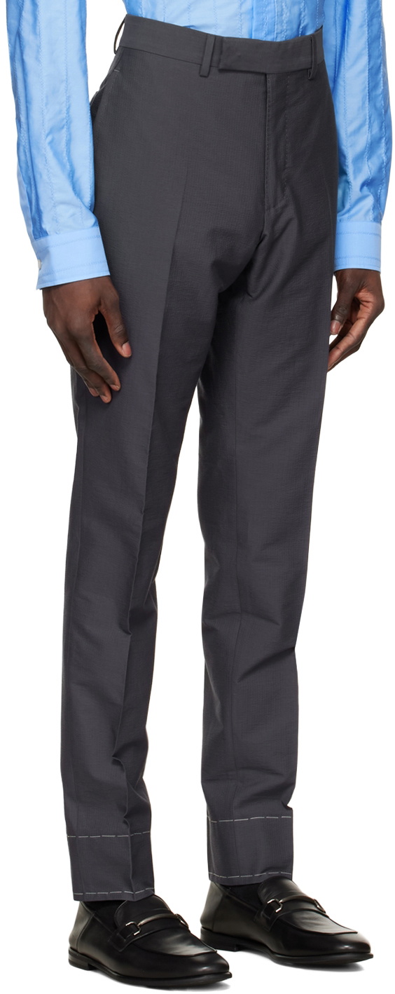 Dunhill Grey Mayfair Trousers Dunhill
