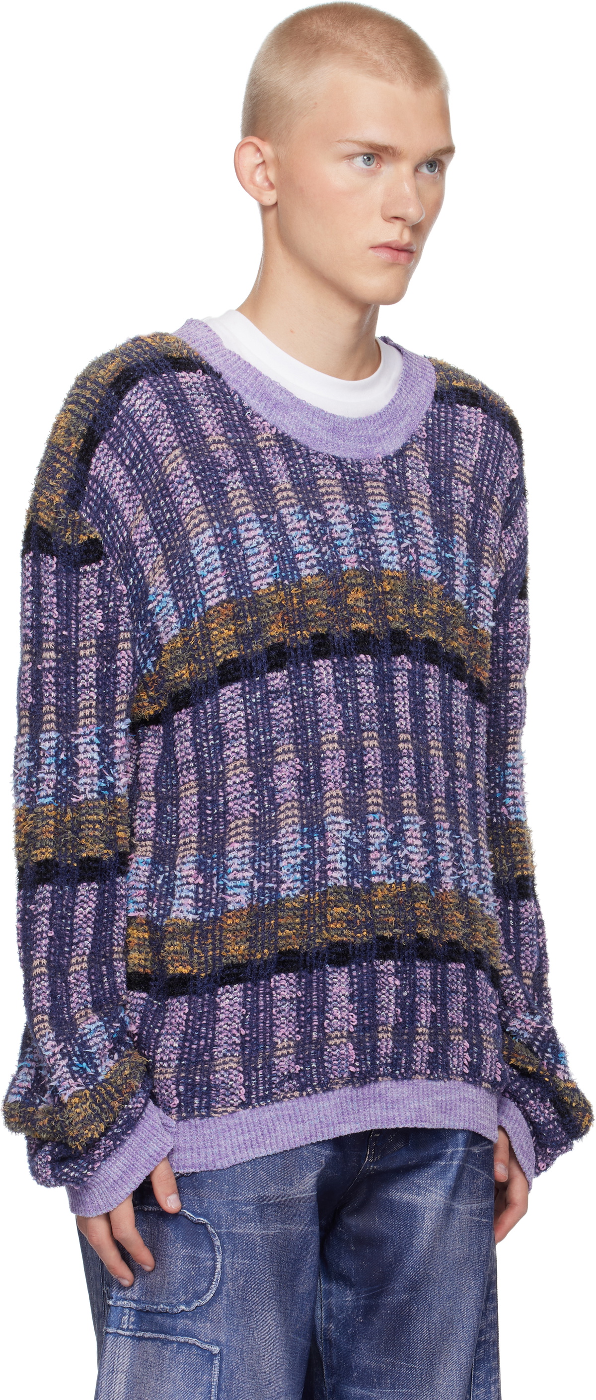 Collina Strada Purple Vitelli Edition Sweater Collina Strada