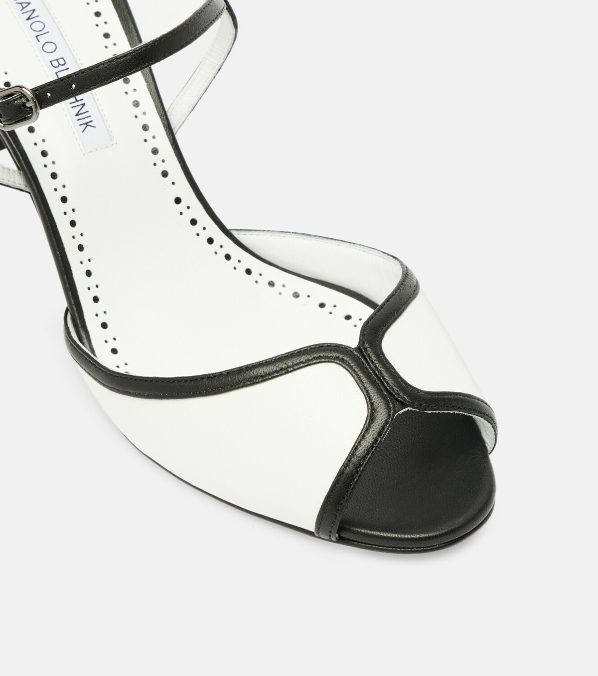 Manolo Blahnik Versari 70 leather mules Manolo Blahnik