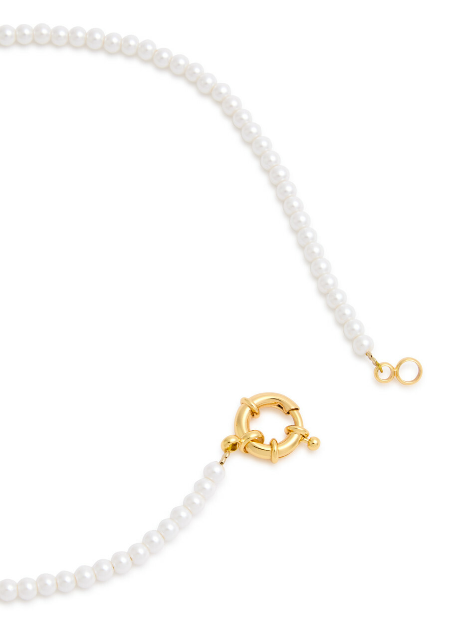 Timeless Pearly Shell Pearl Necklace - One Size Timeless Pearly