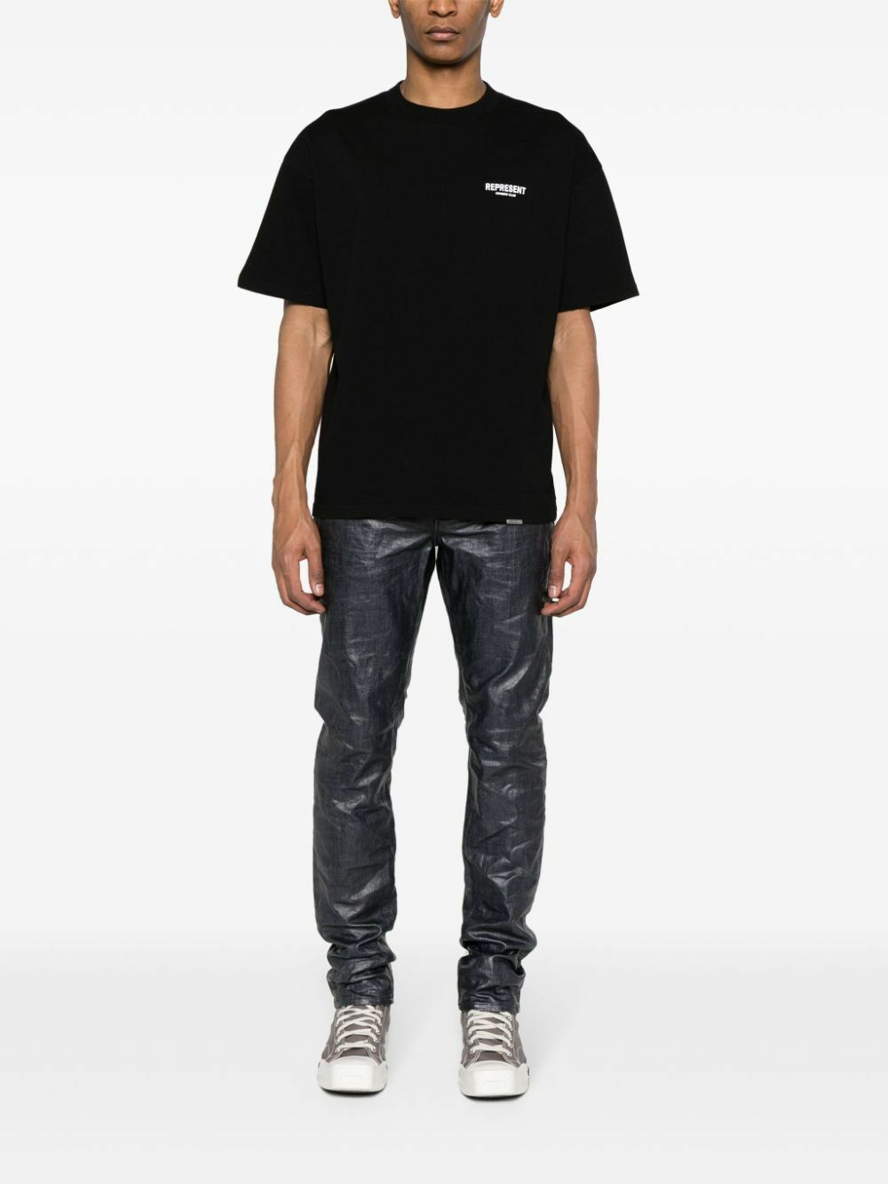 Represent Black Owners Club Cotton T-Shirt Represent