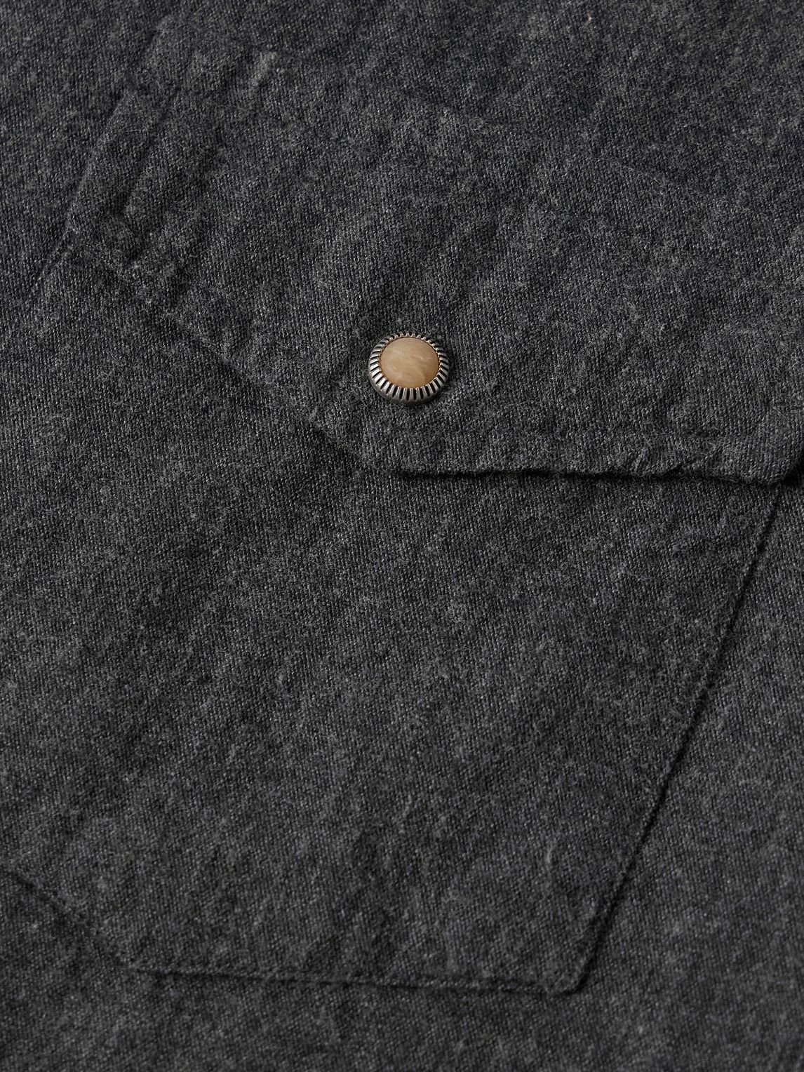 Eleventy - Cotton Western Shirt - Gray Eleventy