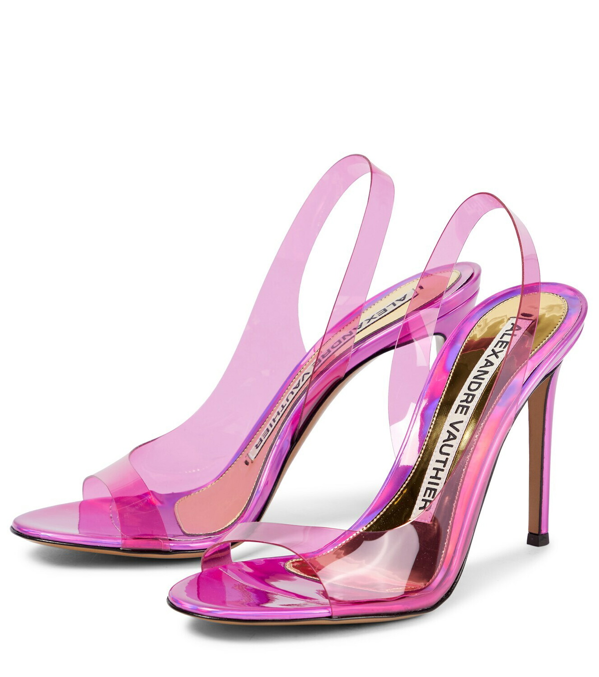 Alexandre Vauthier - PVC and leather sandals Alexandre Vauthier