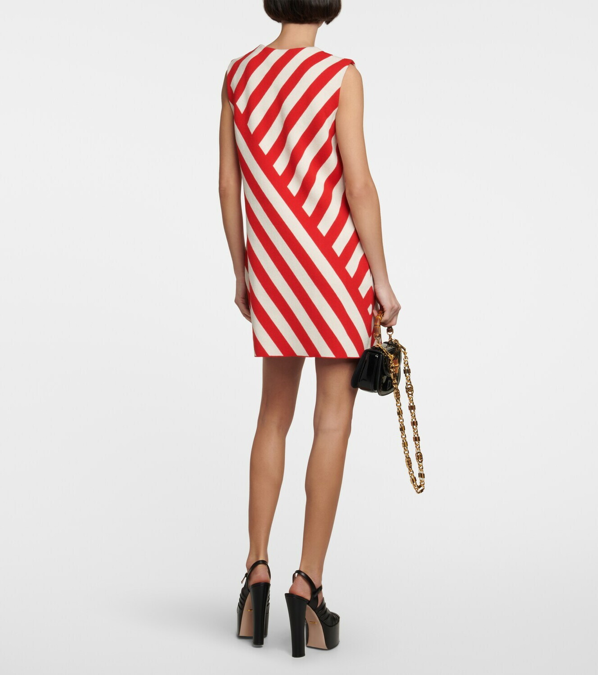 Gucci - Striped jacquard minidress Gucci