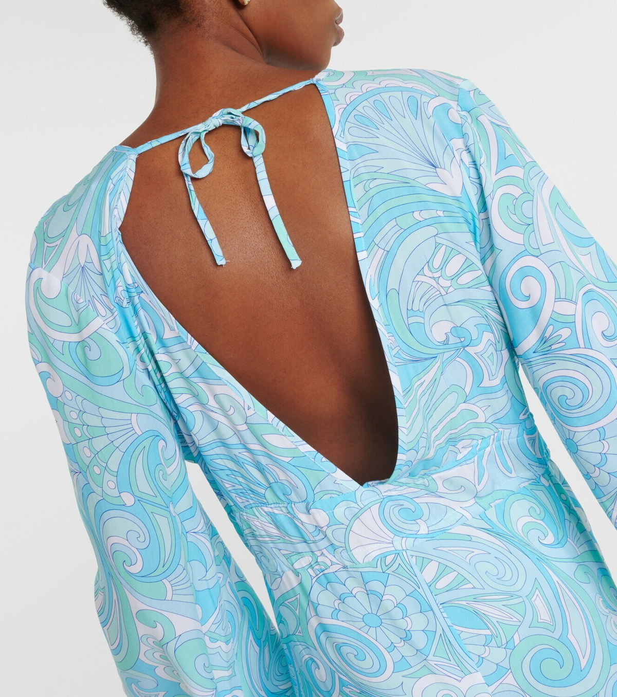 Melissa Odabash Farrah printed kaftan Melissa Odabash