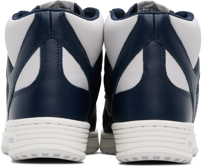 Converse Navy & Gray Weapon Mid Top Sneakers Converse