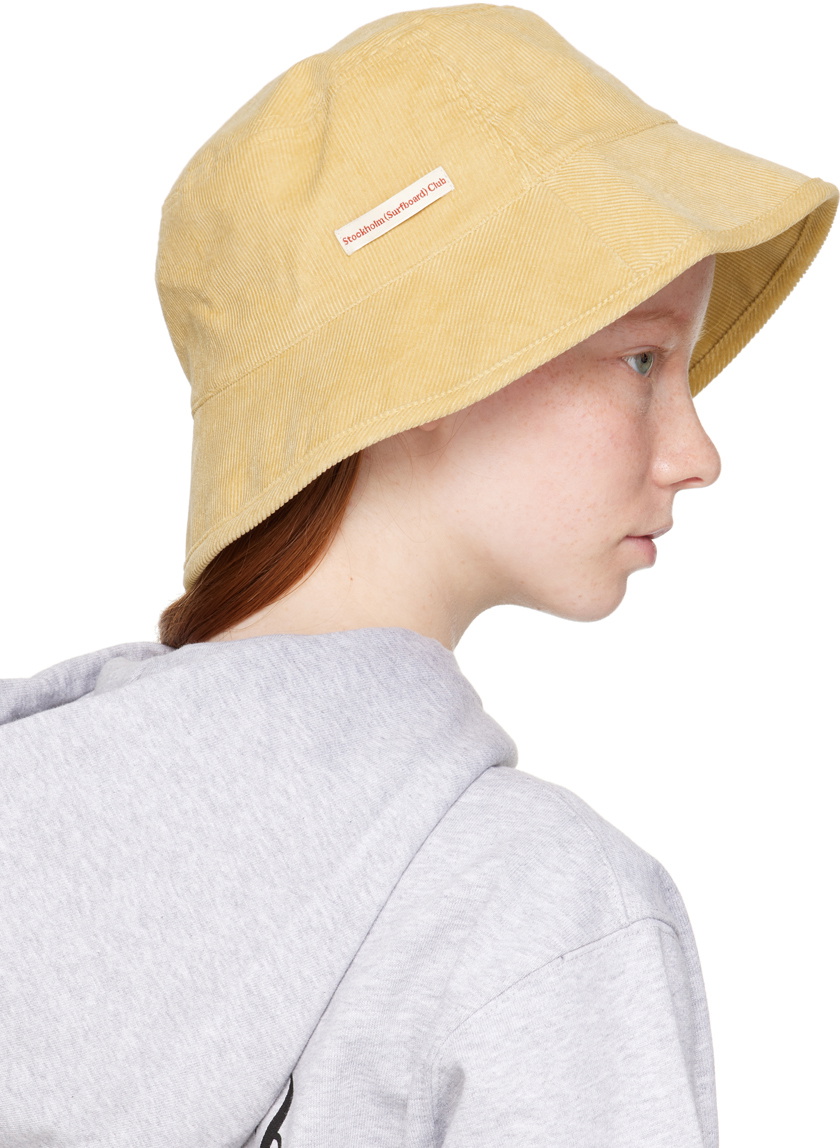Stockholm (Surfboard) Club SSENSE Exclusive Tan Bucket Hat Stockholm ...