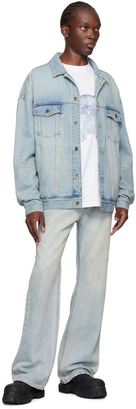 We11done Blue Bootcut Jeans We11done