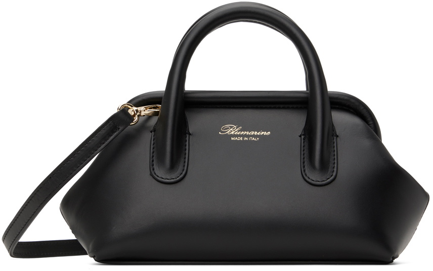Blumarine Black Mini Doctor Bag Blumarine