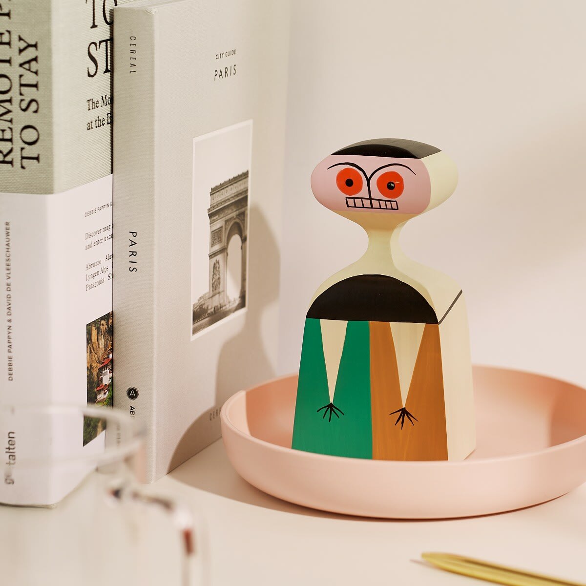 Vitra Alexander Girard 1952 Wooden Doll No. 3 in Multi Vitra