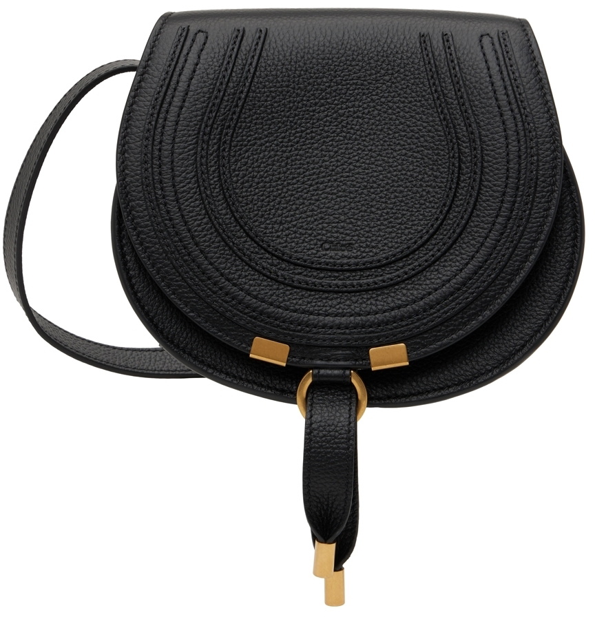Chloé Black Small Marcie Shoulder Bag Chloe