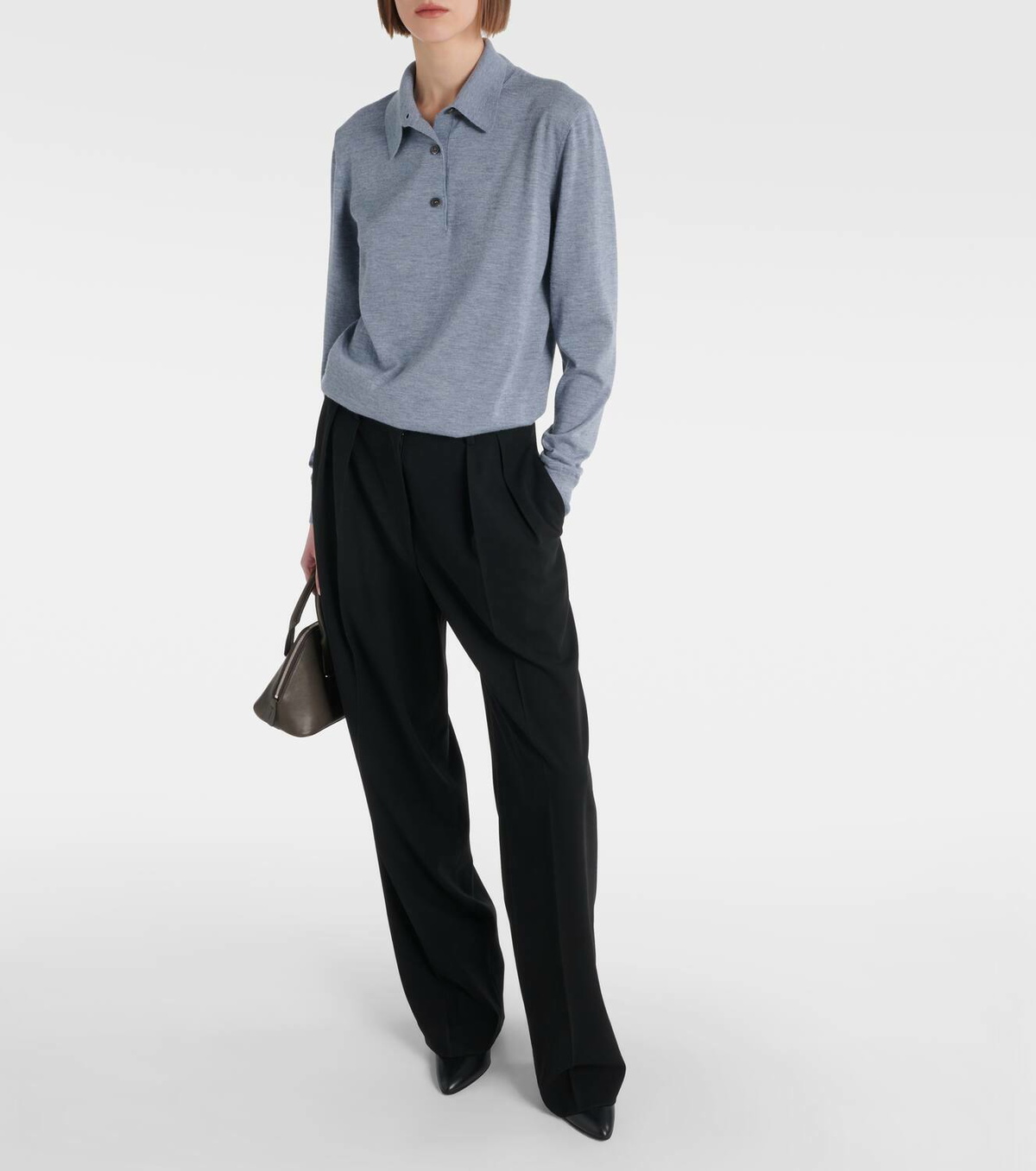 The Row Devon Mini leather tote bag The Row