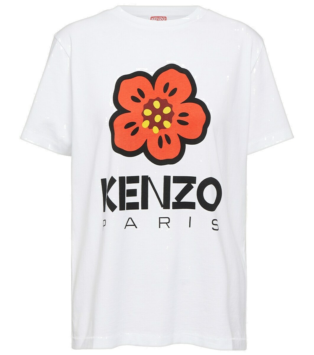 Kenzo Logo printed cotton jersey T-shirt Kenzo